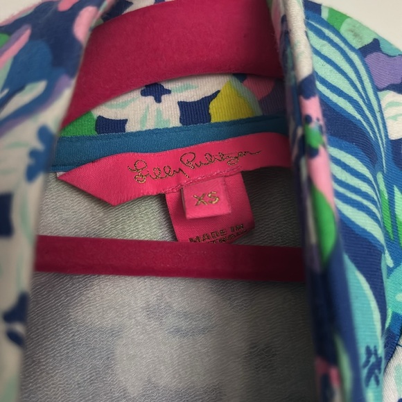 Lilly Pulitzer | Tops | Lilly Pulitzer Melena Upf 5 Popover Borealis ...